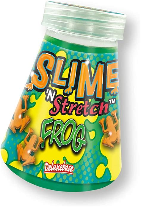 Slime N Stretch Frogs Happy Orange Oy