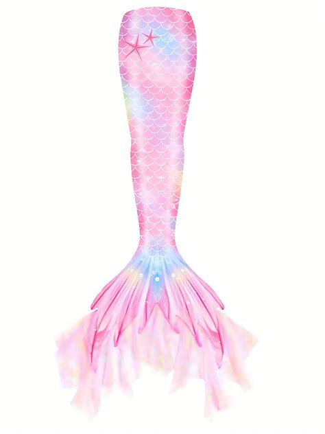Become A Mermaid Adorable Mermaid Tail Bikini Swimsuit Temu Australia