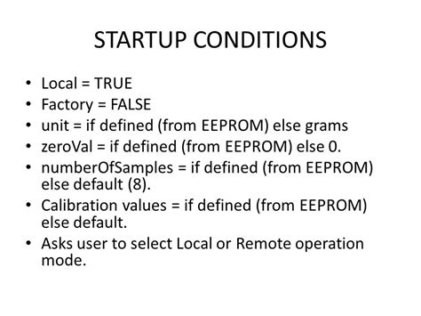 Cassia Scales Software Operation Description Startup Process