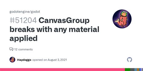 CanvasGroup Breaks With Any Material Applied Issue 51204