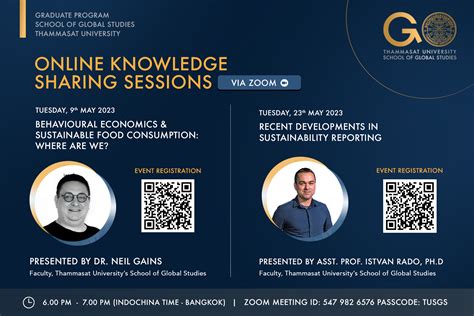 Online Knowledge Sharing Sessions In May 2023 The School Of Global