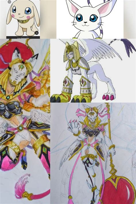 Digimon Gatomon Evolution