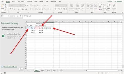 How To Use Days And Days360 Functions In Excel