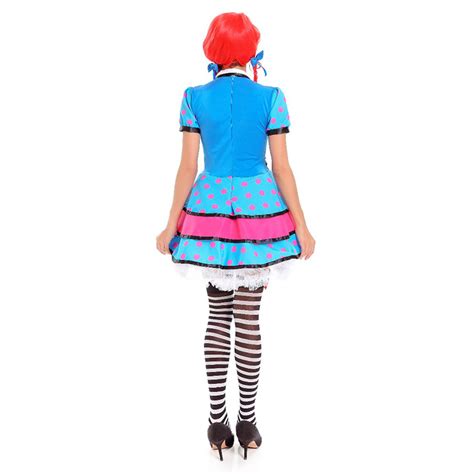 Sexy Womens Adult Rag Doll Costume N14624