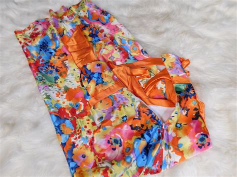 90 S Jessica Mcclintock For Gunne Sax Multicolor Floral Etsy