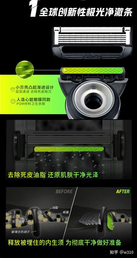 吉列·极光 剃须刀有什么不一样？ 知乎