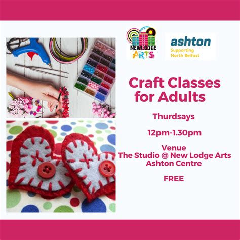Craft Classes For Adults New Lodge Arts