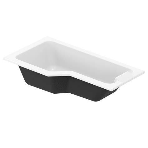 LEXA Baignoire asymétrique gauche