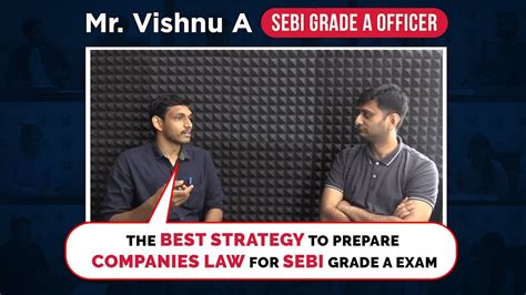 SEBI Grade A Paper 2 Preparation Strategy To Prepare Company Law For