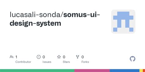 GitHub Lucasali Sonda Somus Ui Design System