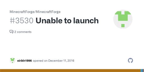 Unable To Launch · Issue 3530 · Minecraftforgeminecraftforge · Github