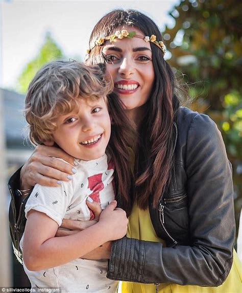 Silvia Colloca Slams Anti Vaxxers After Son Gets Sick Daily Mail Online
