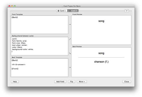 Anki Card Templates TEMPLATES EXAMPLE TEMPLATES EXAMPLE