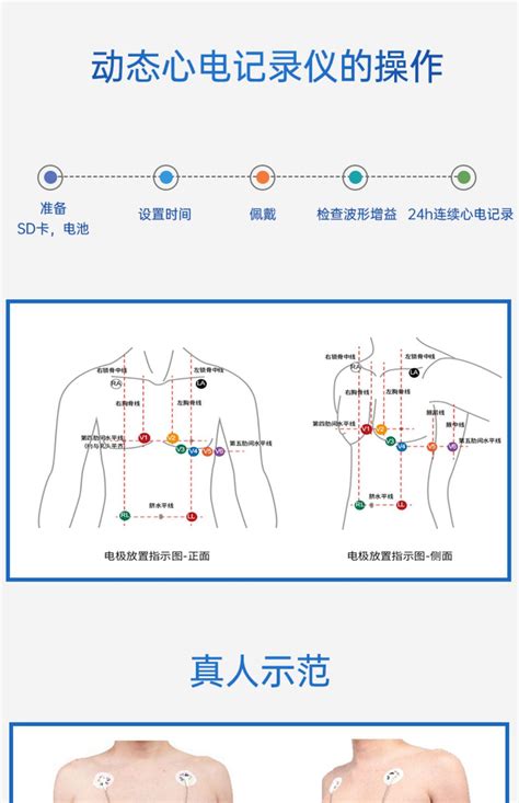 心电图机12导联动态心电监测记录仪医家用便携24小时心电图多导联 阿里巴巴