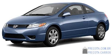 Tabela fipe preço Honda Civic SED LX 1 8 AUT 4P 2007 Precota Carros