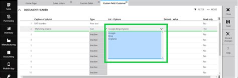 custom fields upgraded erpag