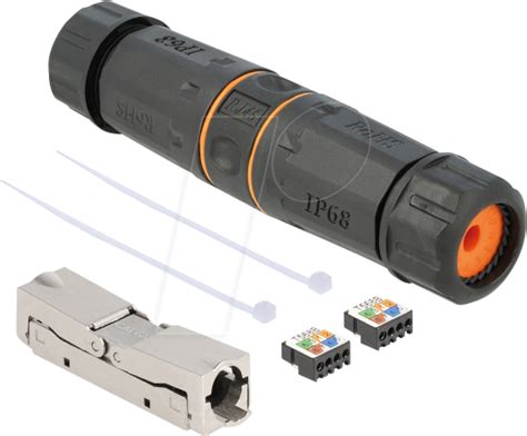 DELOCK Cable Connector LSA LSA Cat A IP Waterproof Black At Reichelt Elektronik