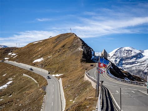 Droga Grossglockner Hochalpenstrasse wysokogórska droga w Austrii