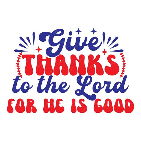 Give Thanks To The Lord Clip Art