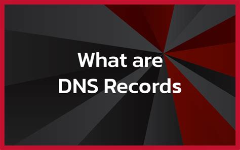 What Are DNS Records AOIT CLOUD HOSTING