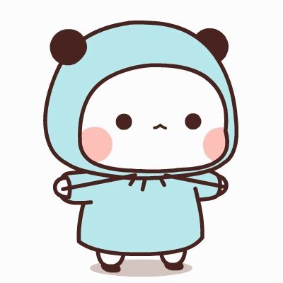 Hap Hap Cute Emoji Sticker Boneka Hewan Kartun Ilustrasi Lucu
