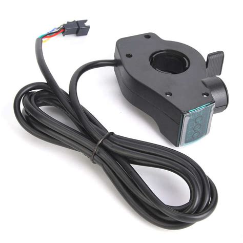 E Bike Thumb Throttle Display E Bike Voltage Displ Grandado