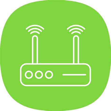 Modem Line Curve Icon 42795312 Vector Art At Vecteezy