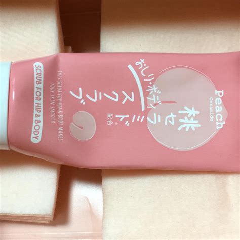 桃セラミド配合おしり・ボディスクラブ｜daisoの辛口レビュー キャンドゥで購入したコスメ使い切り〜 ️で By Mayumi フォロバ