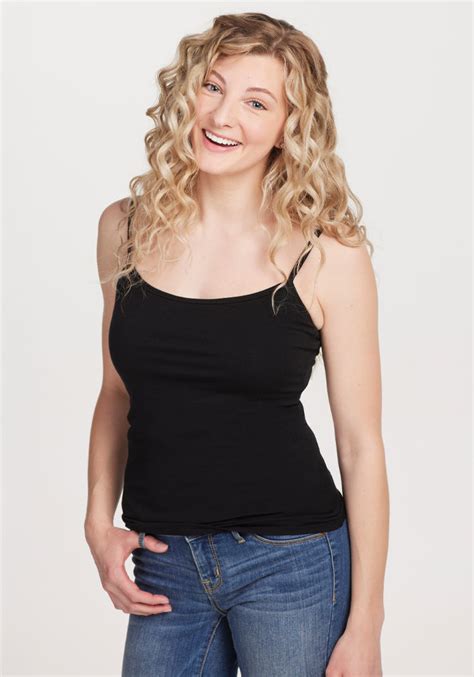 Womens Merino Wool Cami Tank Top With Built In Bra Woolx