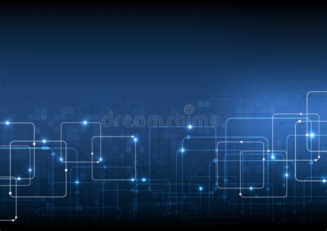 Background Abstract Polygon Data Technology Communication Vector Stock