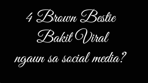 Brown Bestie 4 In 1 Pinay Scandal Viral Ngayon Rated Spg Youtube