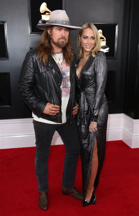 Billy Ray Cyrus Makes Red Carpet Debut With Firerose After Proposal