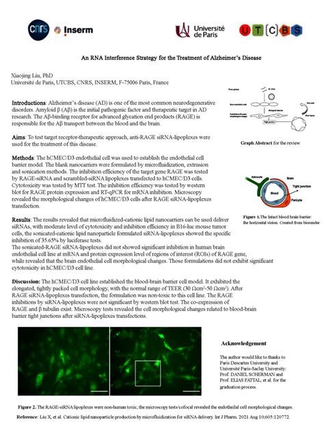 Pdf Poster 1 Xiaojing Liu Utcbs Paris Descartes University