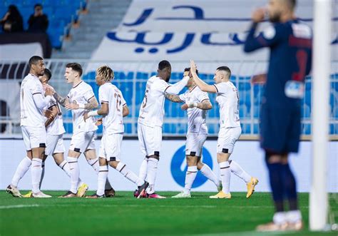 دوري روشن للمحترفين شاهد الشباب يخطف النقاط الثلاث بهدفين في مرمى ضمك