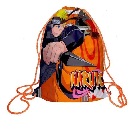 80 Morralito Dulcero Bolo Fiesta Infantil Naruto 2 Envío Gratis