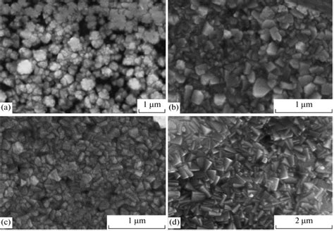 Microstructure Of The Lead Sulfide Films Pbss1 Pbss2 Pbss3 And