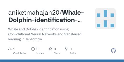 Github Aniketmahajan20whale Dolphin Identification Using Deep Learning Whale And Dolphin