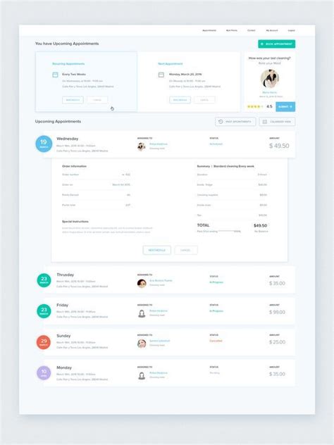 Pin De Stephanie Leary En App Ui Examples Conceptos De Diseño