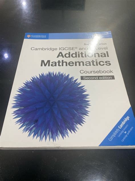 Igcse Add Math Textbook Hobbies And Toys Books And Magazines Textbooks