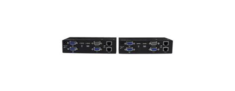 Usb Dual Vga Over Cat5 Kvm Console Extender 650 Ft 200m