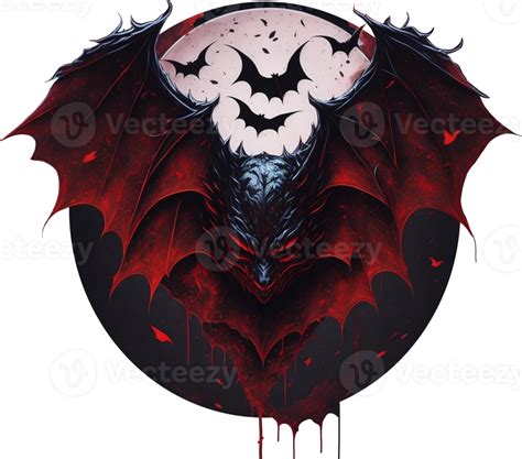 Haunting Echoes Bat Halloween Festival Delights Ai Generative 27510008 Png