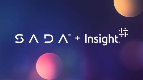 🎊 We Are Excited To Announce That Sada Is Now An Insight Company