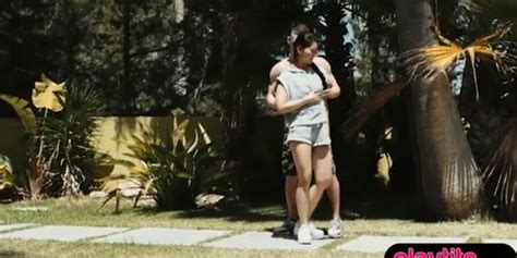 A Nice Outdoor Run Can Prepare Her For A Flexible Fuck Tnaflix Com