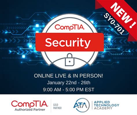 Comptia Security Applied Technology Academy