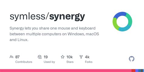 Home Symless Synergy Wiki GitHub