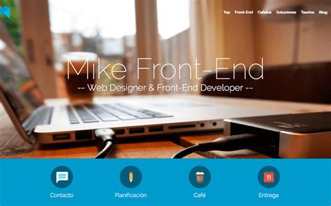 Mike Front End One Page Mania
