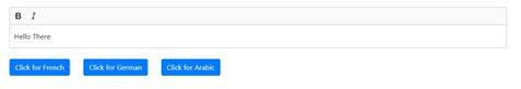 Javascript Changing CKEditor Configuration Language On Button Click