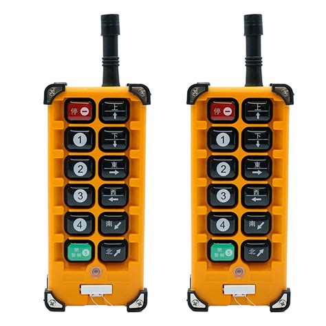 Wireless RF Industrial Crane Remote Control On Off Switch Control And
