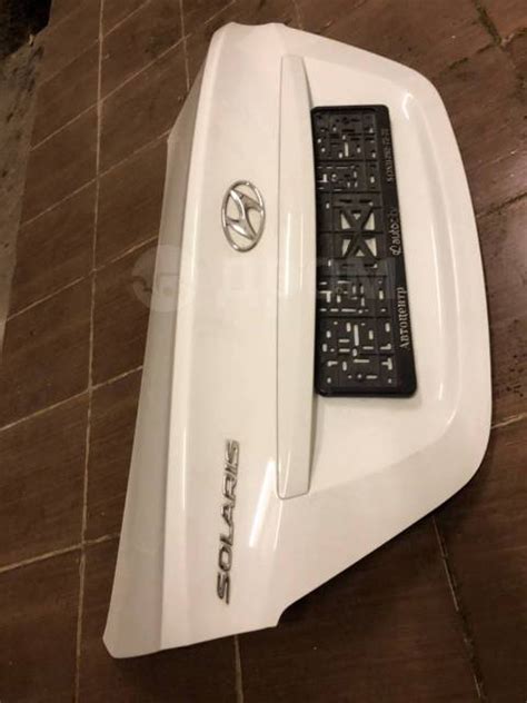 Купить Продам крышку багажника Hyundai Solaris 2016г в Новосибирске по ...