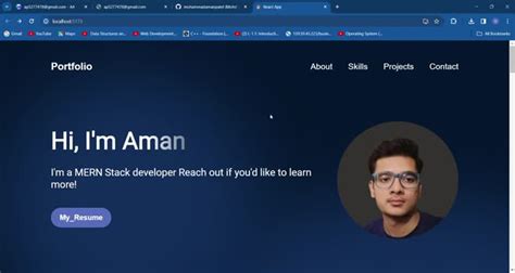 Mohd Aman Patel On Linkedin Portfoliolaunch Reactjs Expressjs Digitalinnovation